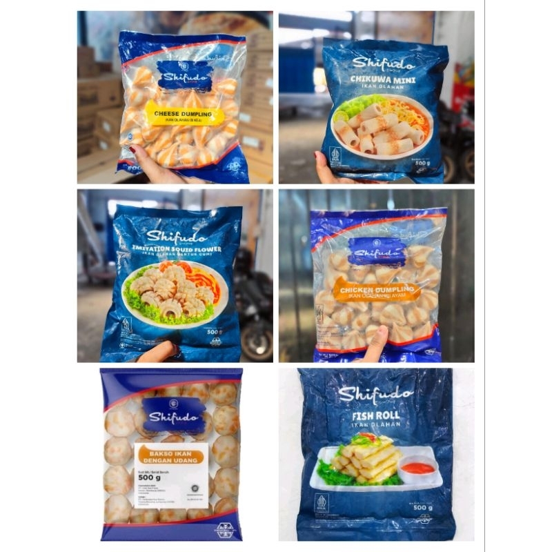 Jual SHIFUDO olahan ikan dumpling cheese, chiken, chikuwa, cumi, fish ...