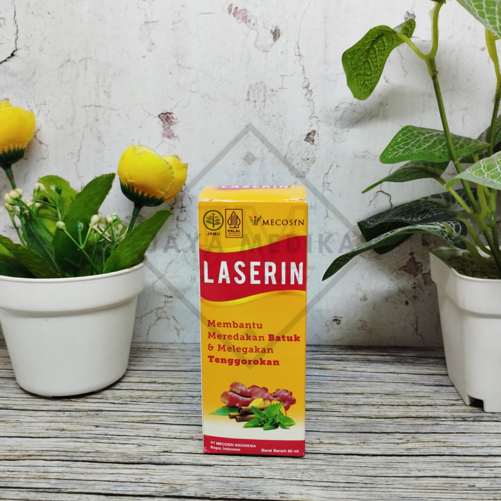 Jual Laserin Sirup Mecosin 60 ml - Meredakan Batuk | Shopee Indonesia