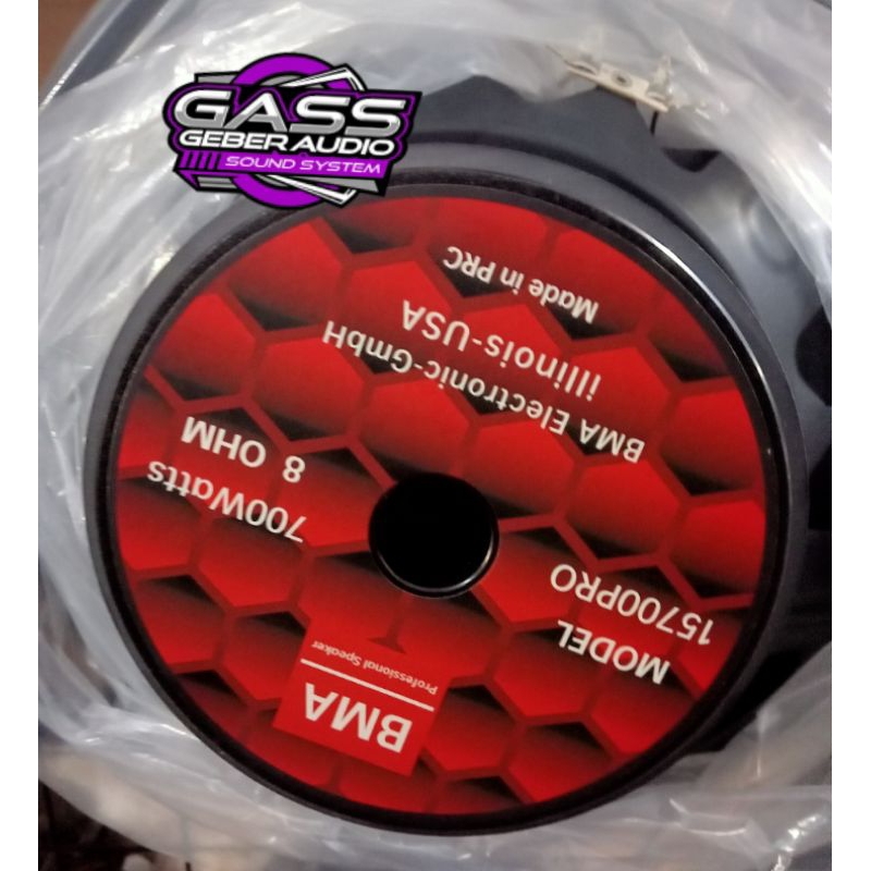 Jual Speaker BMA 15 inch 15700 pro coil 3 in | Shopee Indonesia