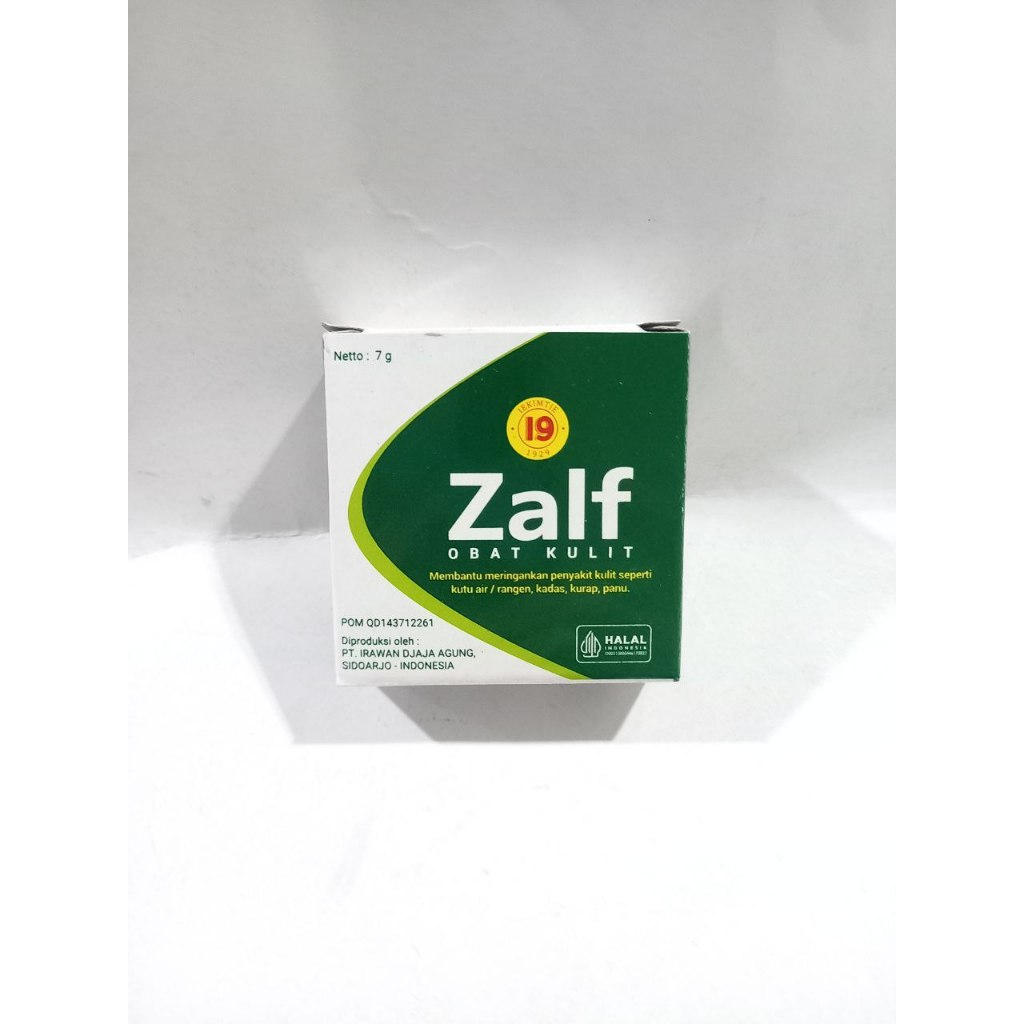 Jual Salep Zalf 19 Obat Kulit Kutu Air Panu Kadas Kurap - 10 Gram ORDER ...