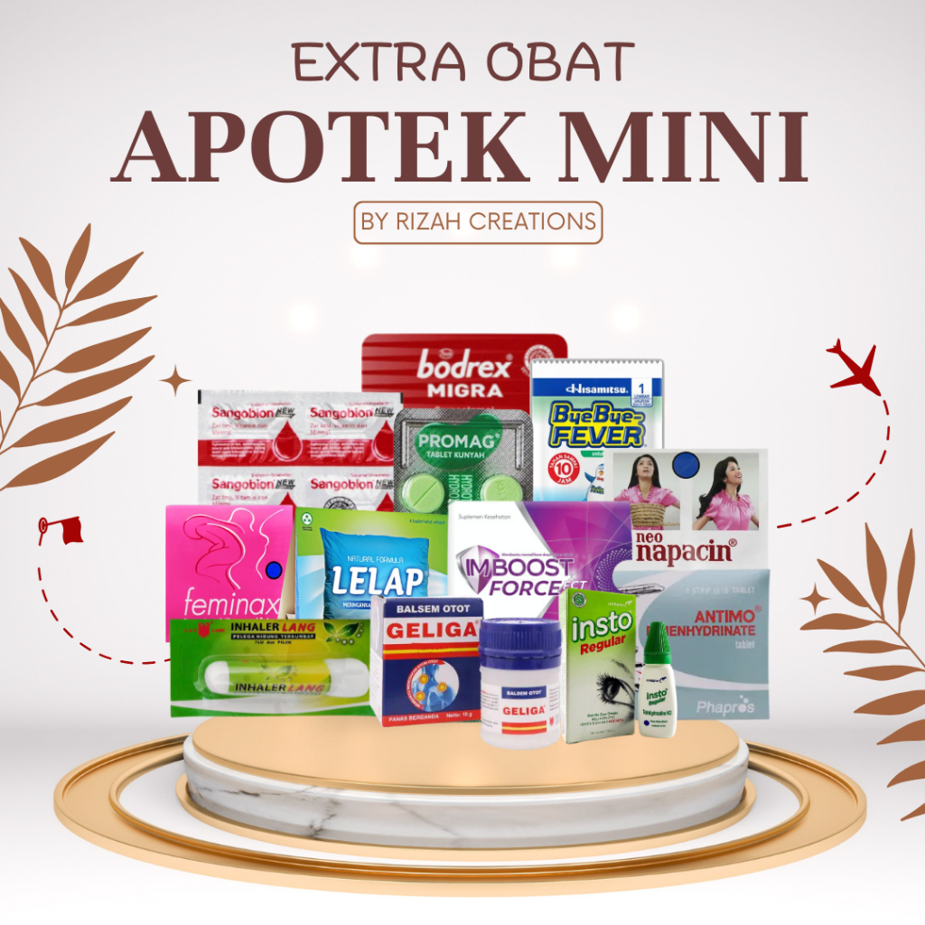 Jual EXTRA OBAT | OBAT REQUEST untuk APOTEK MINI |GIFT BOX | Shopee ...