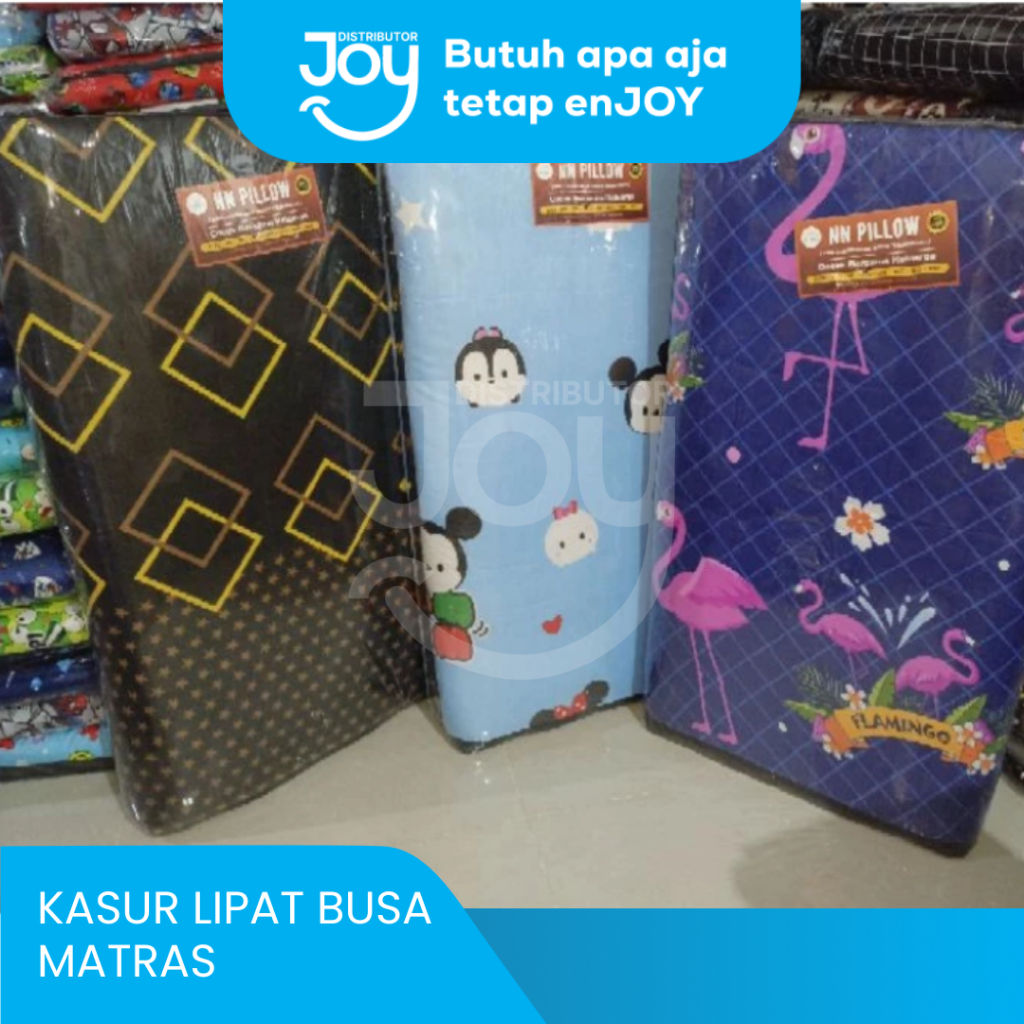 Jual (JOY) Kasur Lipat Busa Matras Tempat Tidur Perlengkapan Kamar ...