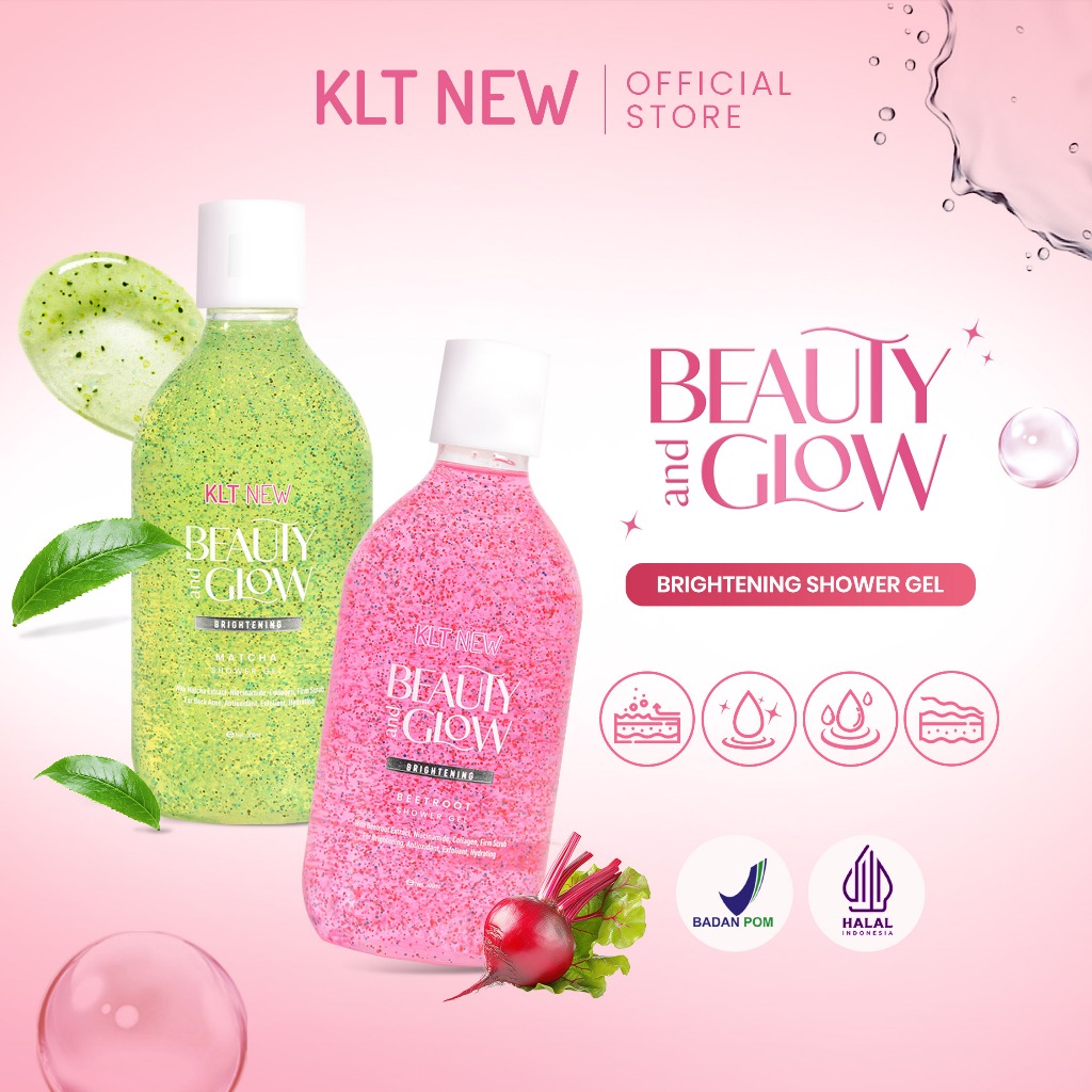 Jual KLT NEW - Beauty and Glow - Brightening Shower Gel | Shopee Indonesia