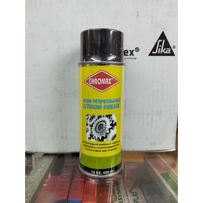 Jual chromax lithium grease spray 400ML | Shopee Indonesia