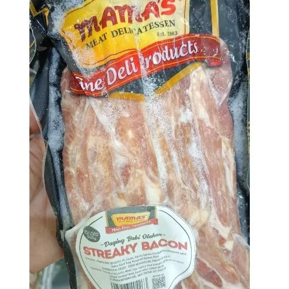 Jual Streaky Bacon Mamas (PT. Soejasch) | Shopee Indonesia