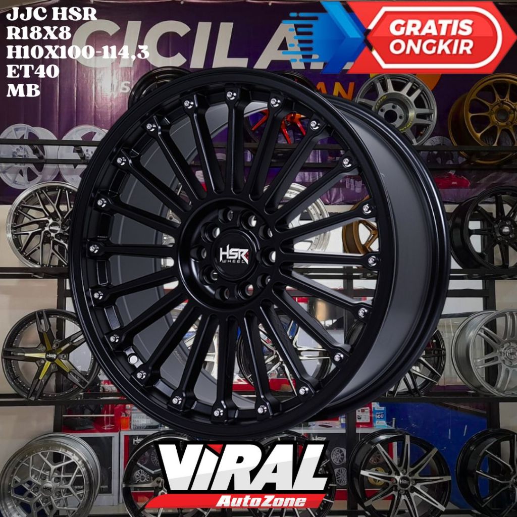Jual Velg Mobil Ring 18 HSR JJC R18 BISA UNTUK RUSH , XPANDER , NEW LIVINA , SONET | Shopee ...