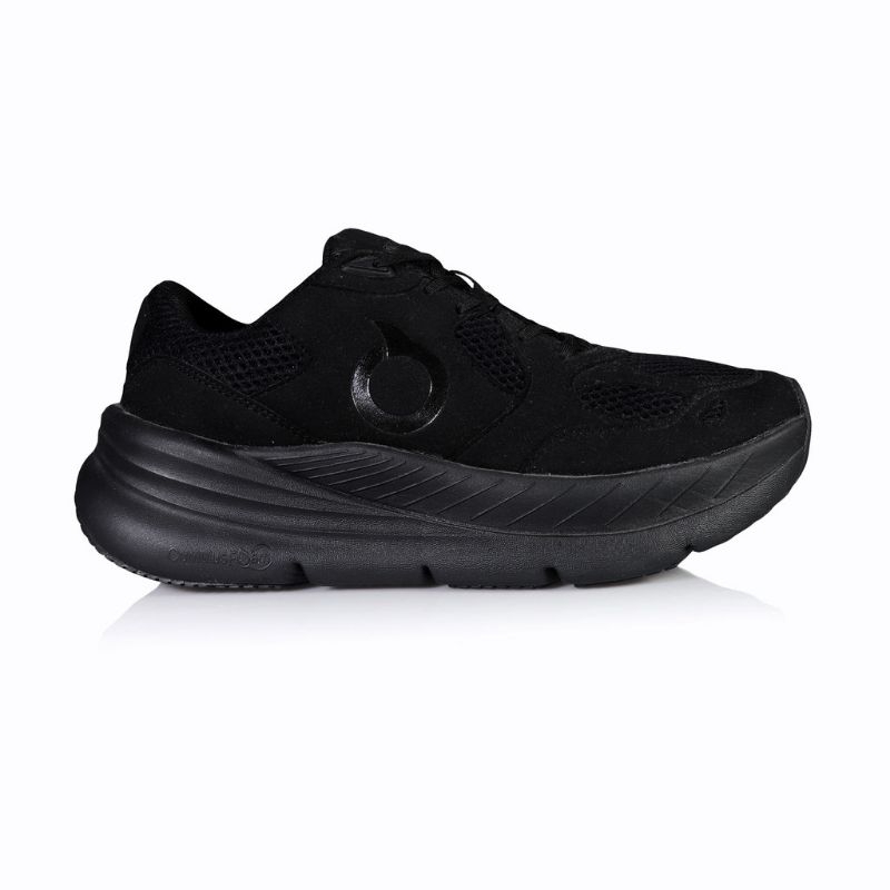 Jual Ortuseight Sepatu Sneakers Brisbane - All Black | Shopee Indonesia