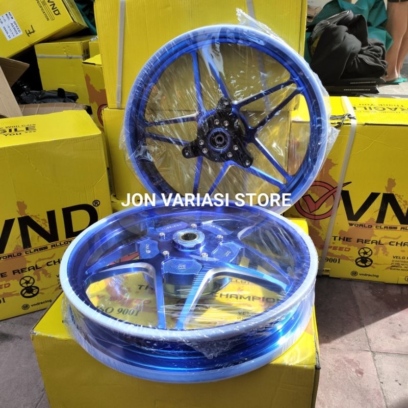 Jual VELG RACING ORIGINAL VND V-SPEED V2 185x14 & 215x14 ALL NEW NMAX NMAX NEO NMAX TURBO AEROX ...
