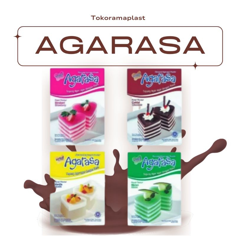 Jual Agarasa Nutrijell Sachet 10gr Agar agar strawberry / Vanilla ...