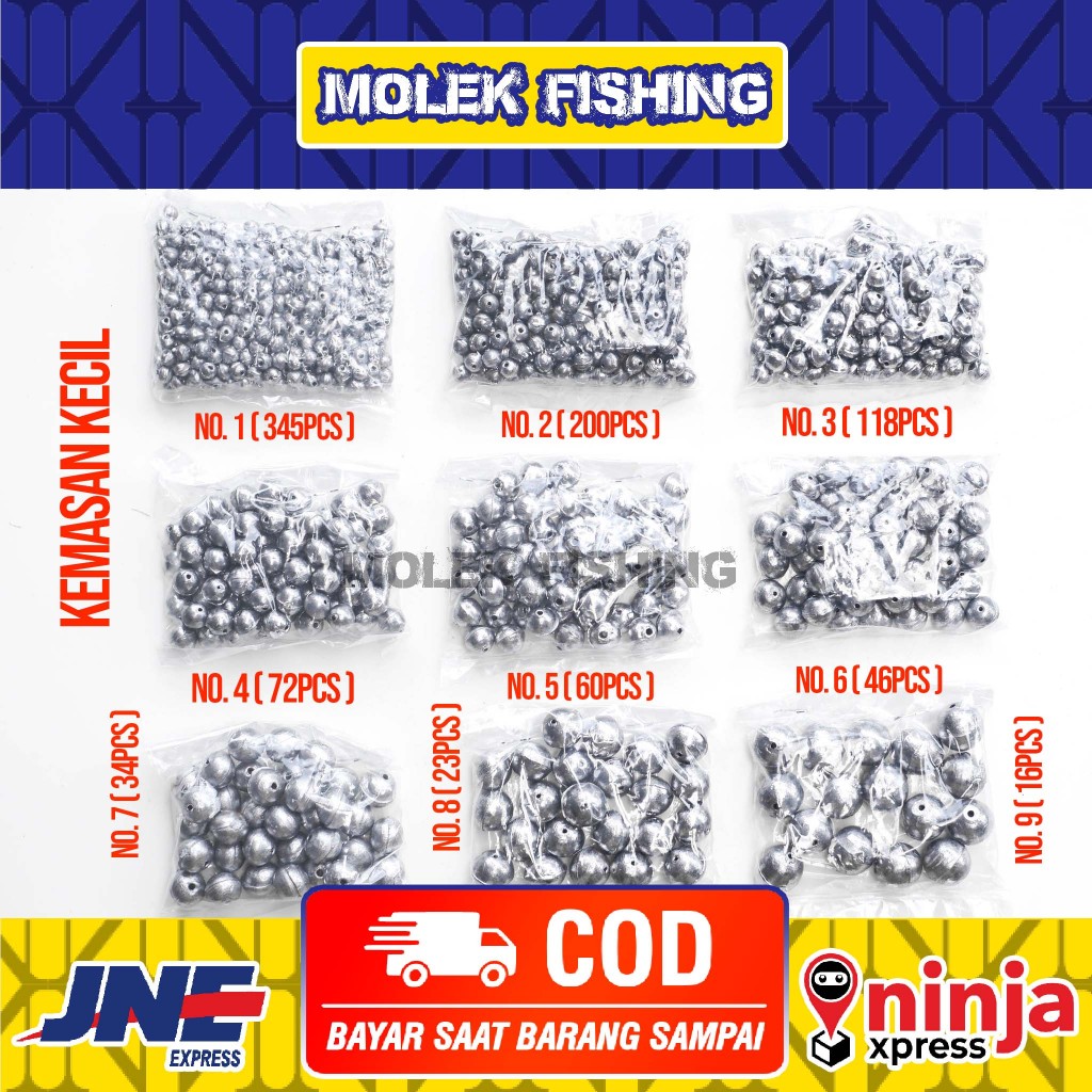 Jual Timah Pancing | Timah Bulat | Timah Lada | Timah Merica | Timah ...