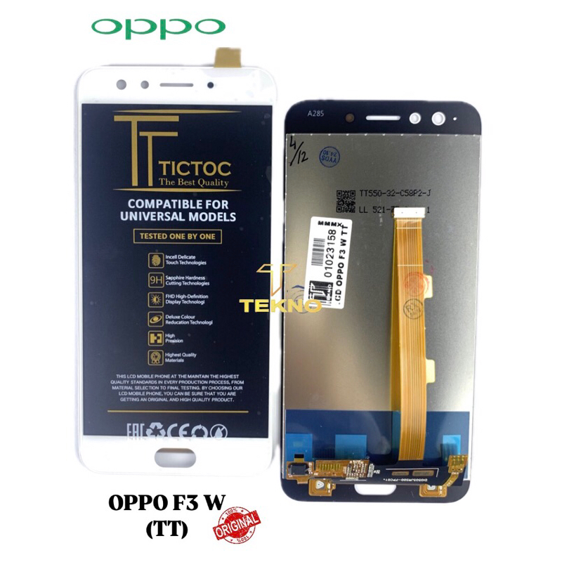 Jual Lcd oppo f3 w(tictoc) | Shopee Indonesia