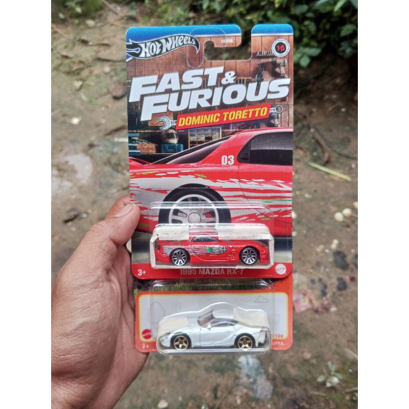 Jual HOT WHEELS MAZDA RX 7 FAST AND FURIOUS DOMINIC TORETTO DAN SUPRA ...