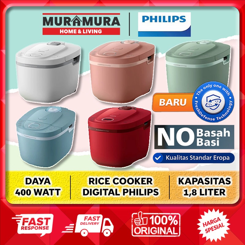 Jual PHILIPS Digital Rice Cooker / Magic Com 1,8L HD-4716 & HD-4712 ...