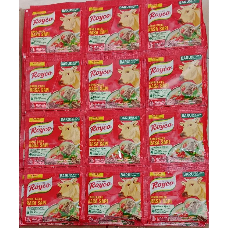 Jual Royko rasa sapi 1 rcg isi 12 sachet | Shopee Indonesia