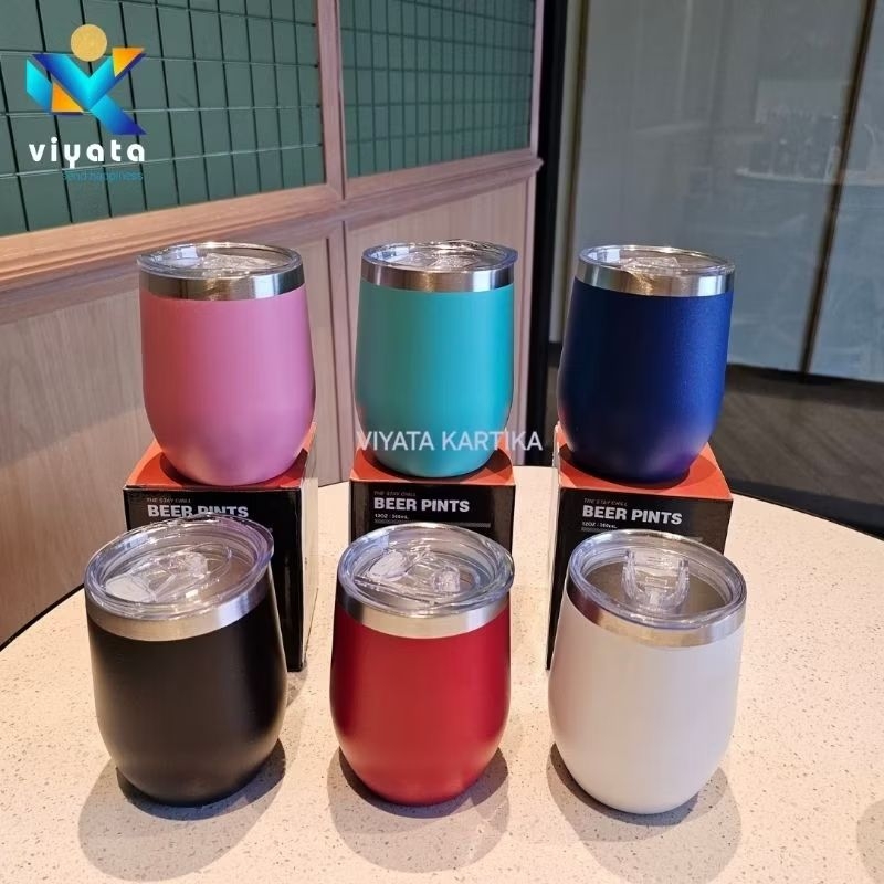 Jual tumbler mug egg mug telur insulated coffee cup stainless termos ...