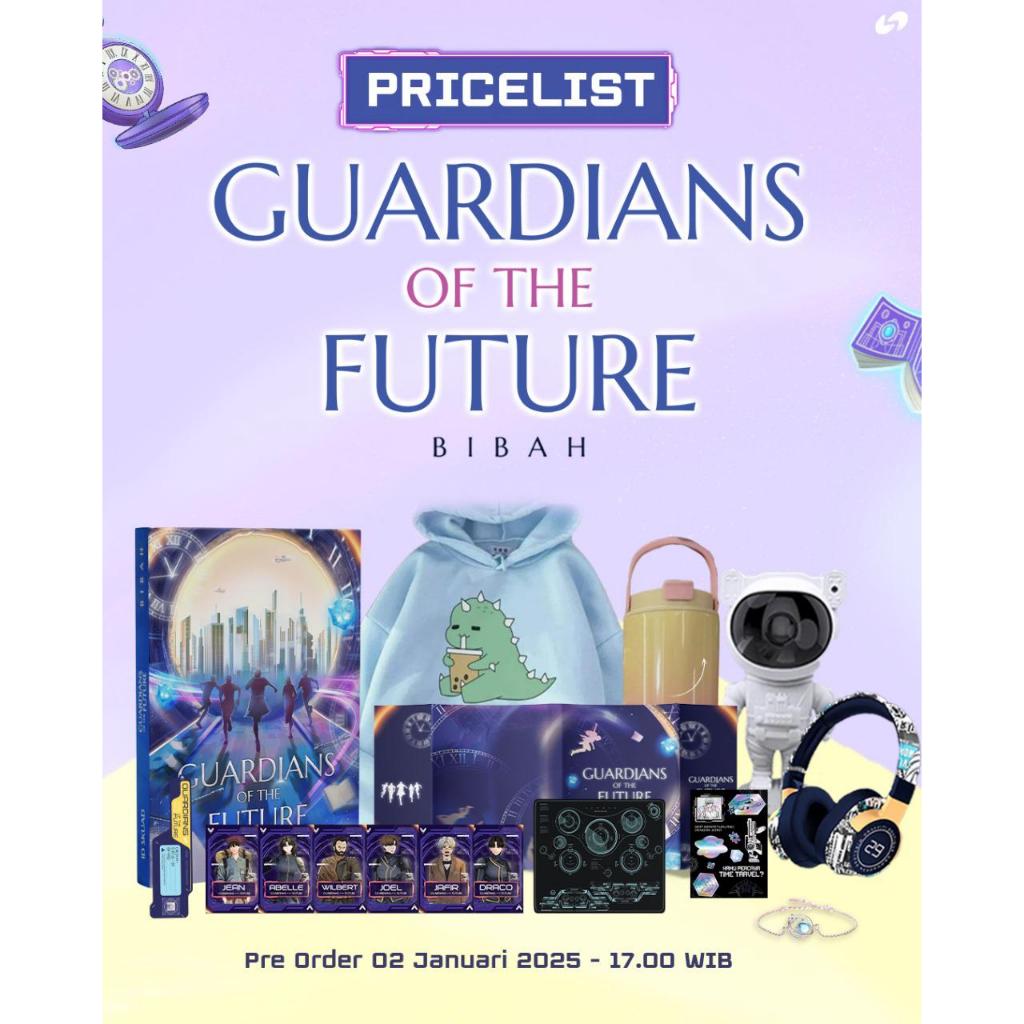Jual Pre Order Novel - GUARDIANS OF THE FUTURE - Bibah - SKUAD | Shopee ...