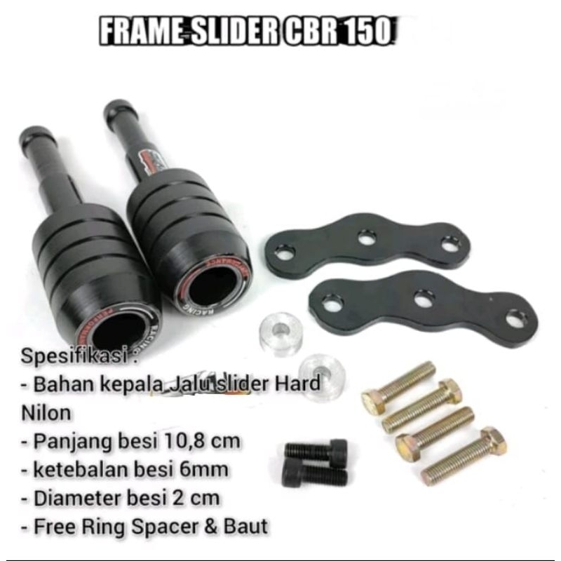 Jual FRAME SLIDER CB150R & CBR150R ALL TIPE MODEL AGNA | Shopee Indonesia
