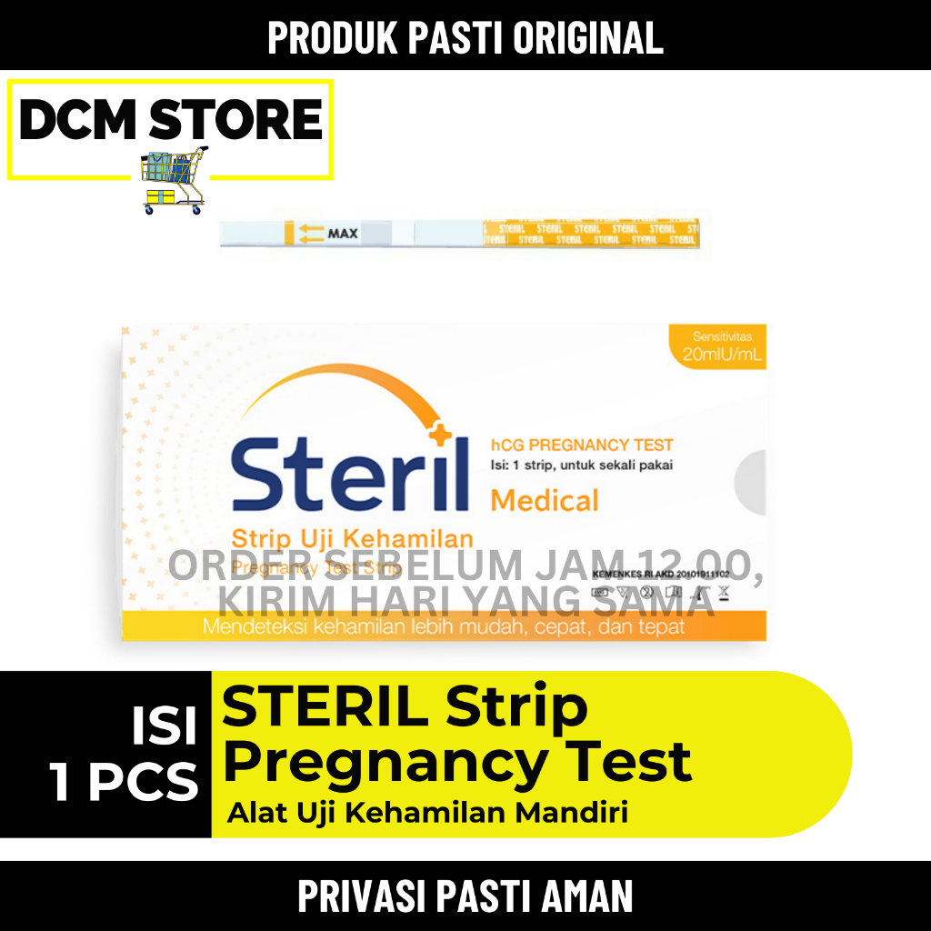 Jual STERIL TEST PACK | TESPEK | PREGNANCY TEST | CEK KEHAMILAN ...