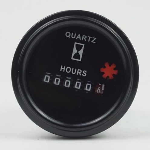Jual HOUR GAUGE VDO METER 3035766 9-32 VDC METER JAM WAKTU QUARTZ VDO ...