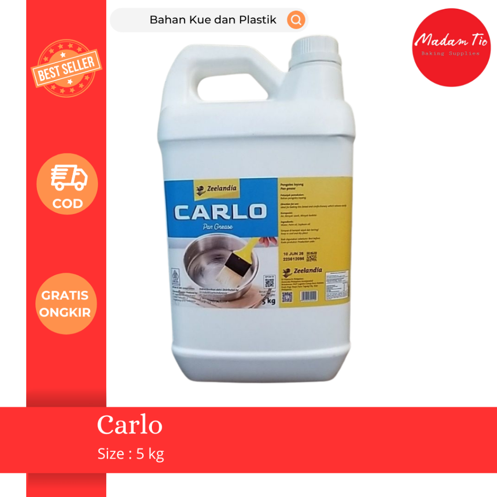Jual Carlo Pengoles Loyang 5kg 1pcs | Shopee Indonesia