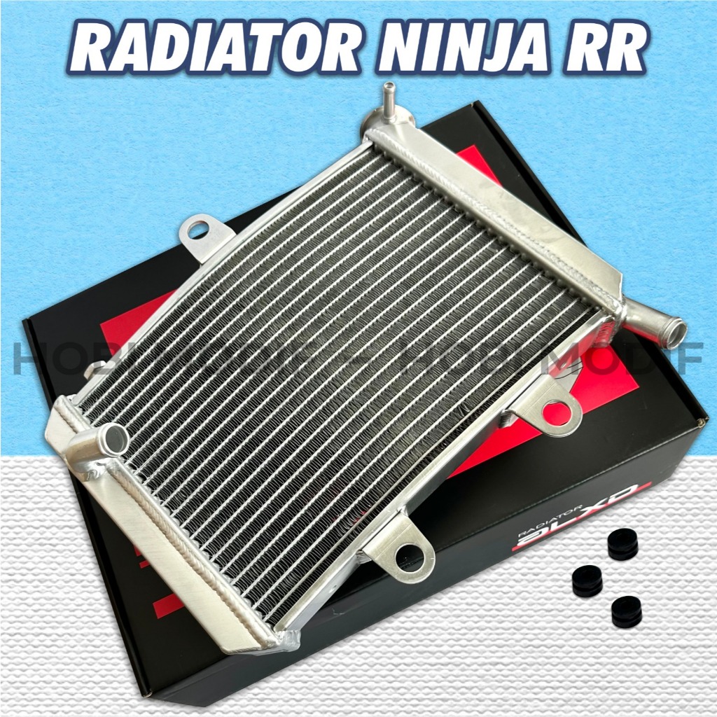 Jual RADIATOR NINJA RR / ZX 150 ALXD ORIGINAL THAILAND RADIATOR ...
