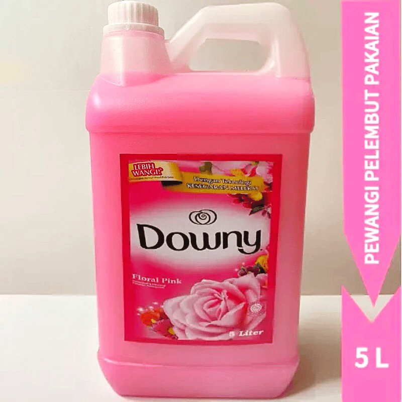 Jual Downy Flora Pink 5 Liter Pelembut & Pewangi Pakaikan – Harga Murah ...
