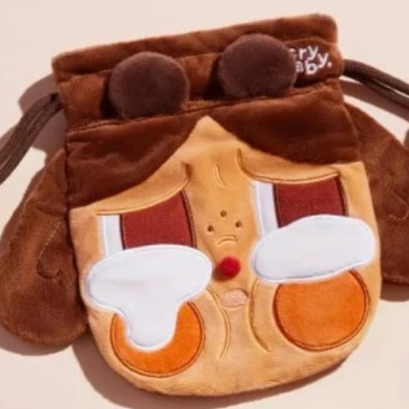 Jual Crybaby crying again storage bag - Love make us cry (COKLAT ...