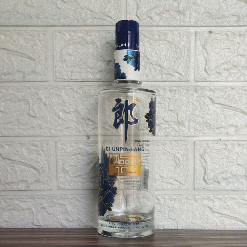 Jual Botol Kosong Arak Langjiu Shunpin Lang 700ml | Shopee Indonesia