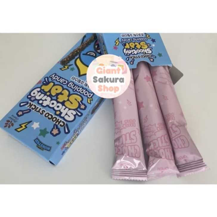 Jual Sweet Monster Choco Stick Shooting Star Popping Candy / biskuit ...