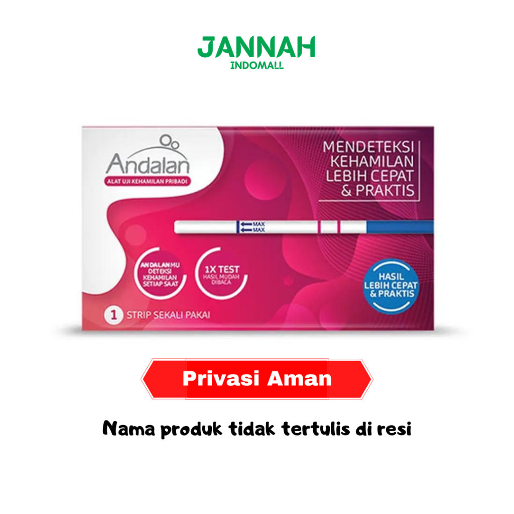 Jual Test Pack Kehamilan Andalan Testpack Strip / Tes Kehamilan ...