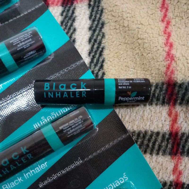 Jual [Ready stock] black inhaler peppermint ori Thailand/aromatic ...