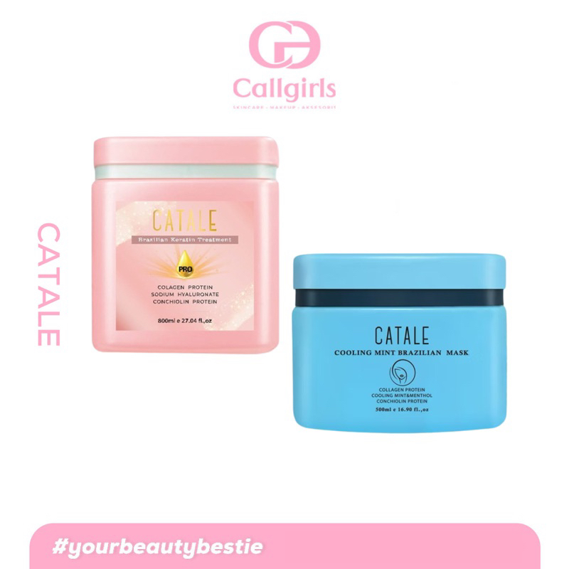 Jual Catale Cooling Mint Brazilian Mask 500ml | Shopee Indonesia