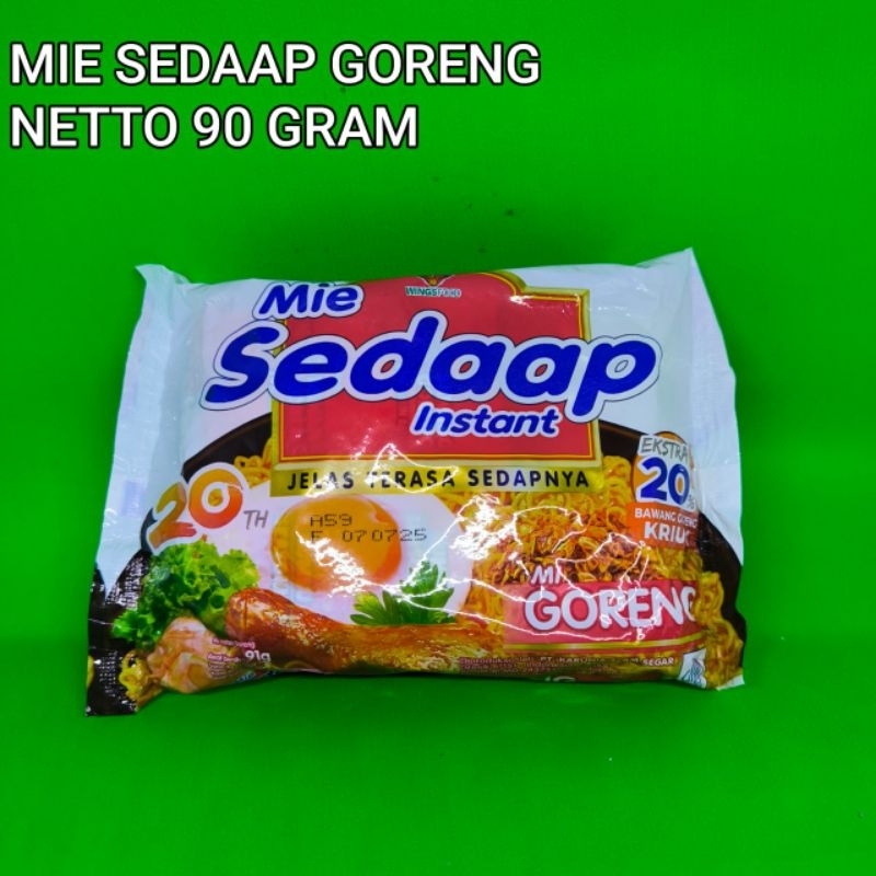 Jual MIE SEDAAP GORENG ORIGINAL 90 GRAM MIE SEDAAP GORENG CHEF DEVINA ...