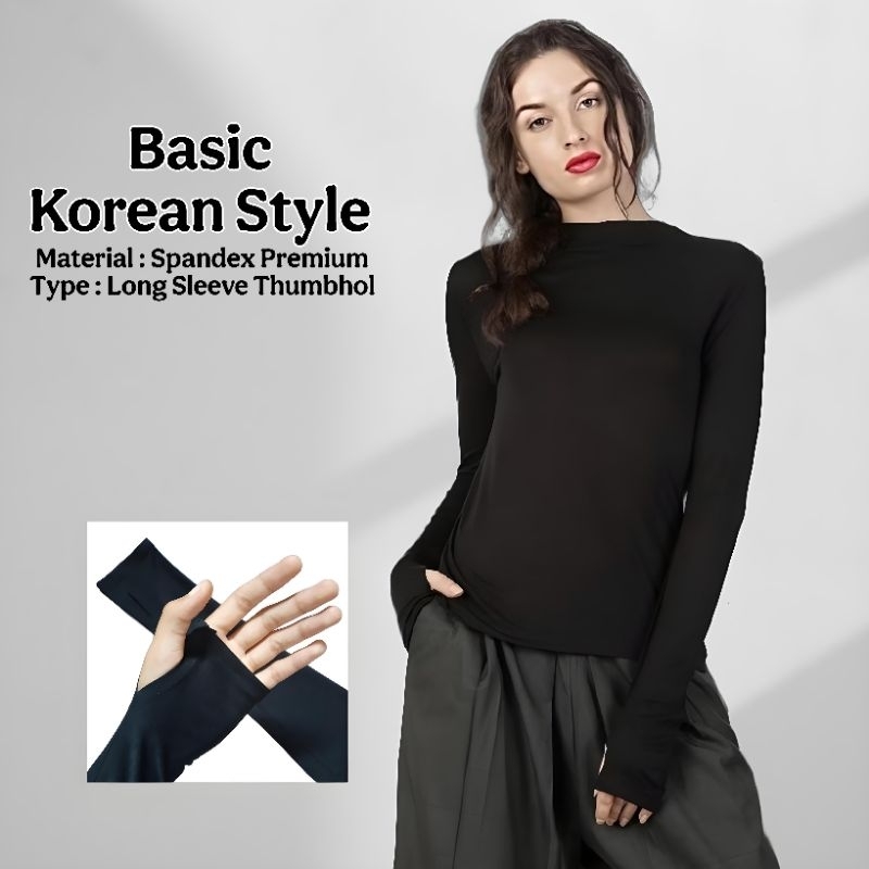 Jual Manset Premium Basic Turtle Neck /Manset Kaos Adem/Manset Baju ...