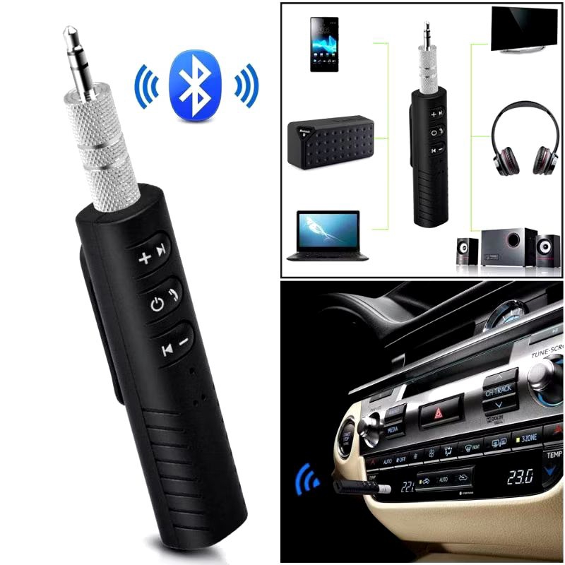 Jual Bluetooth Audio Receiver BT450 audio jack 3,5mm to 3,5mm adapter ...