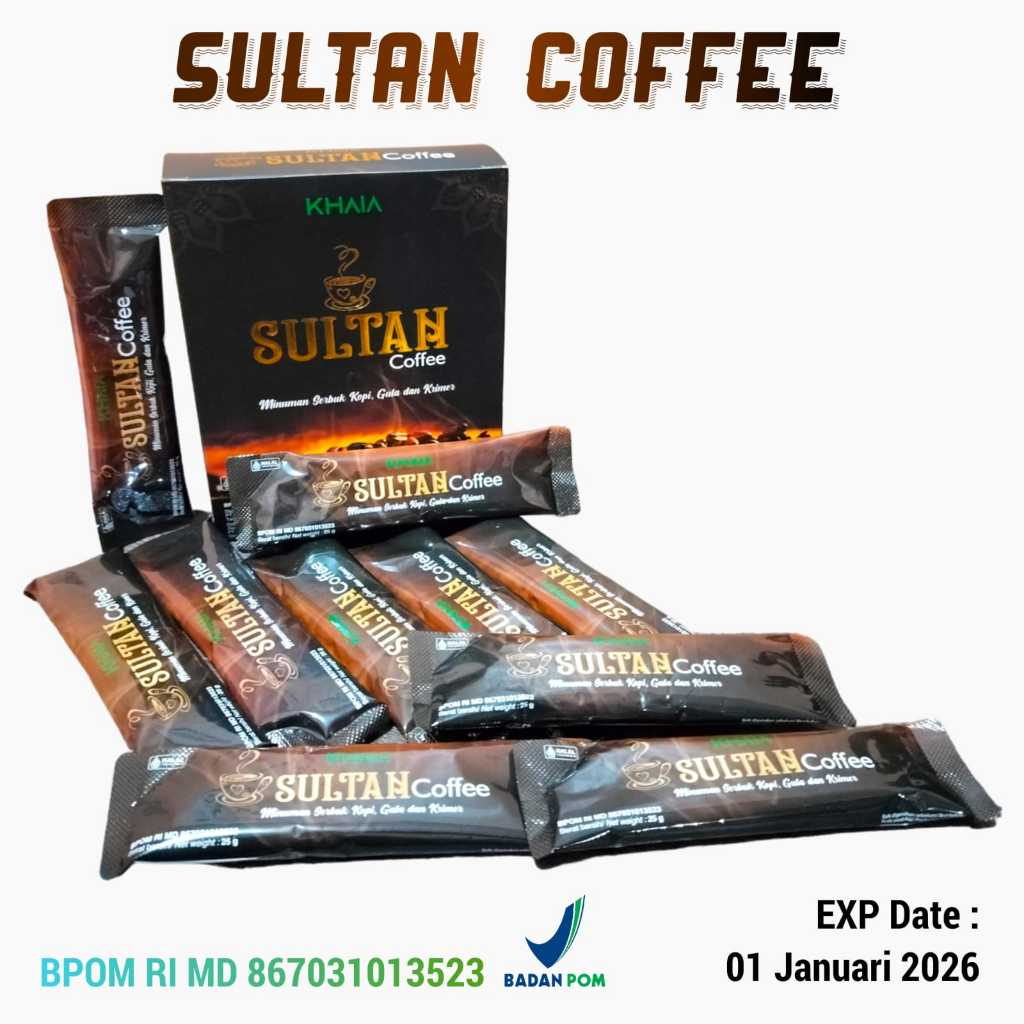 Jual KOPI KHAIA SULTAN COFFEE KOPI KHAIA SULTAN | Shopee Indonesia
