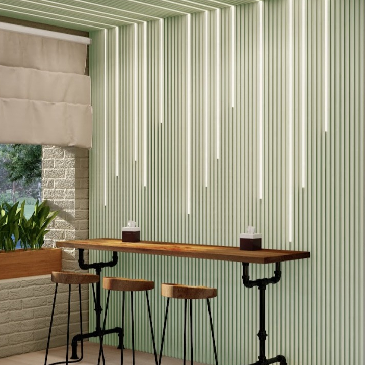 Jual ROSHAN WPC WALL PANEL FLUTED 290 x 14,8 CM - 148 FLUTED | Shopee ...