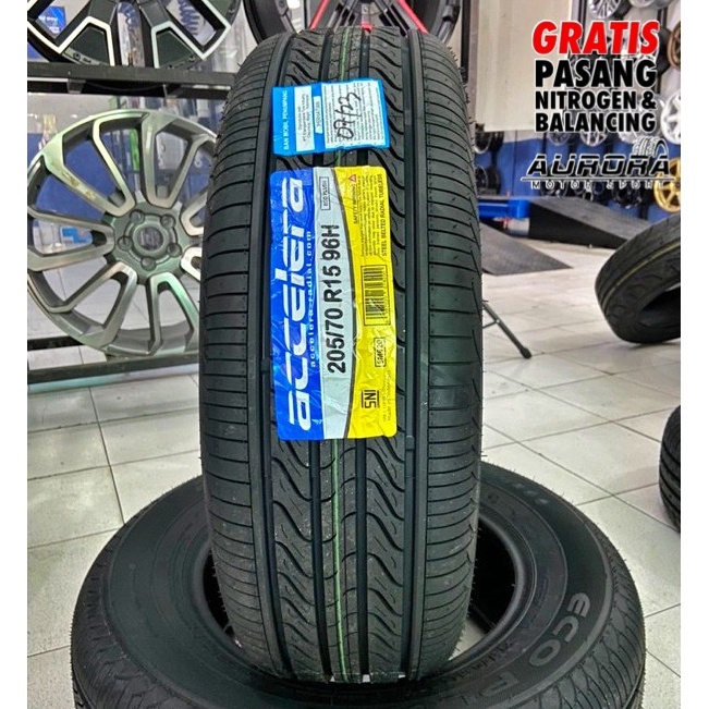 Jual Ban Accelera Eco Plush 205/70 R15 ban standar mobil taruna katana hilux ring 15 tubles ...