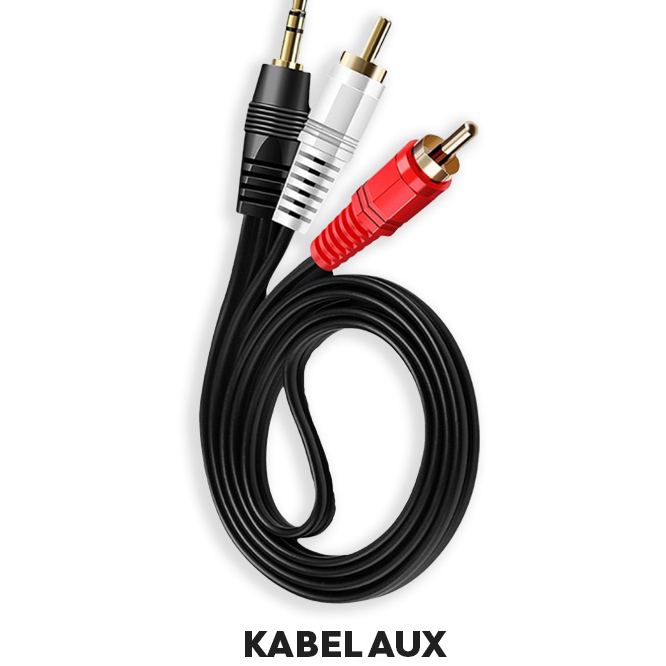 Jual Kabel aux 2in1 / Kabel Audio Speaker | Shopee Indonesia