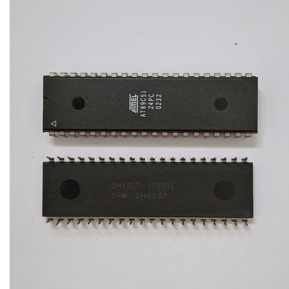 Jual IC AT89C51-24PC CMOS 8-Bit Microcomputer dengan 4K PEROM | Shopee Indonesia