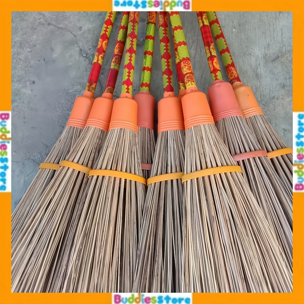Jual SAPU LIDI JUMBO GAGANG / SAPU LIDI TAMAN LANTAI | Shopee Indonesia