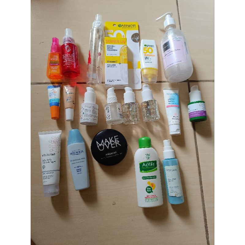 Jual (COD) Botol / Box KOSONG Bekas Skincare/Bekas Body Care Murah ...