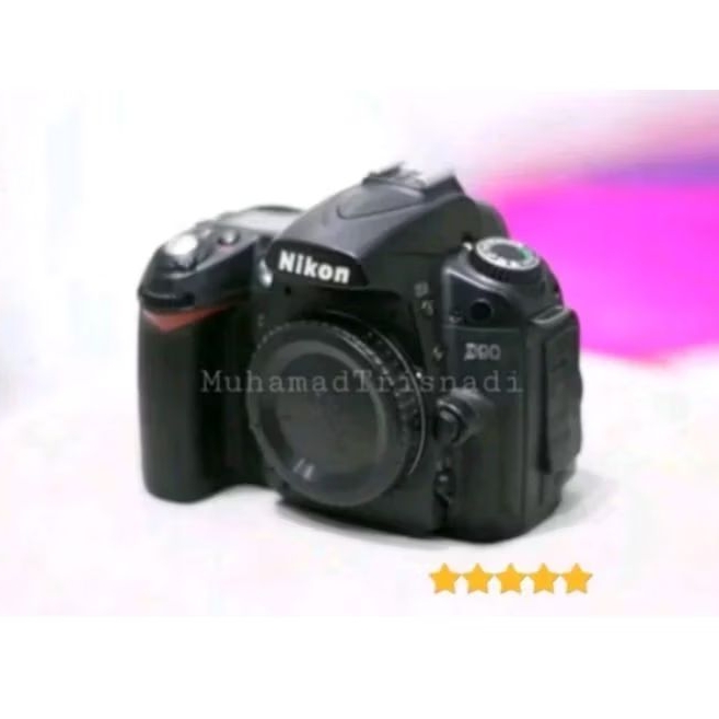 Jual Camera Kamera DSLR Nikon D90 Body Only Hitam Murah | Shopee Indonesia