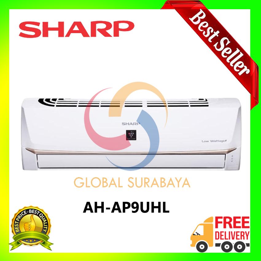Jual AC SHARP 1 PK AH-AP9UHL PLASMACLUSTER LOW WATT (690W) | Shopee ...