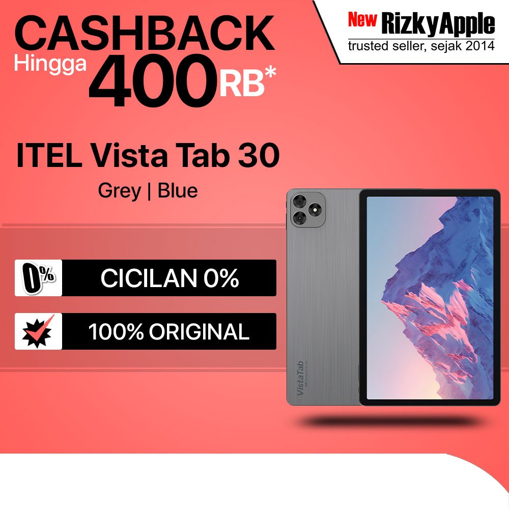 Jual ITEL Vista Tab 30 128GB [ Ram 4GB ] Garansi Resmi Indonesia - Grey ...