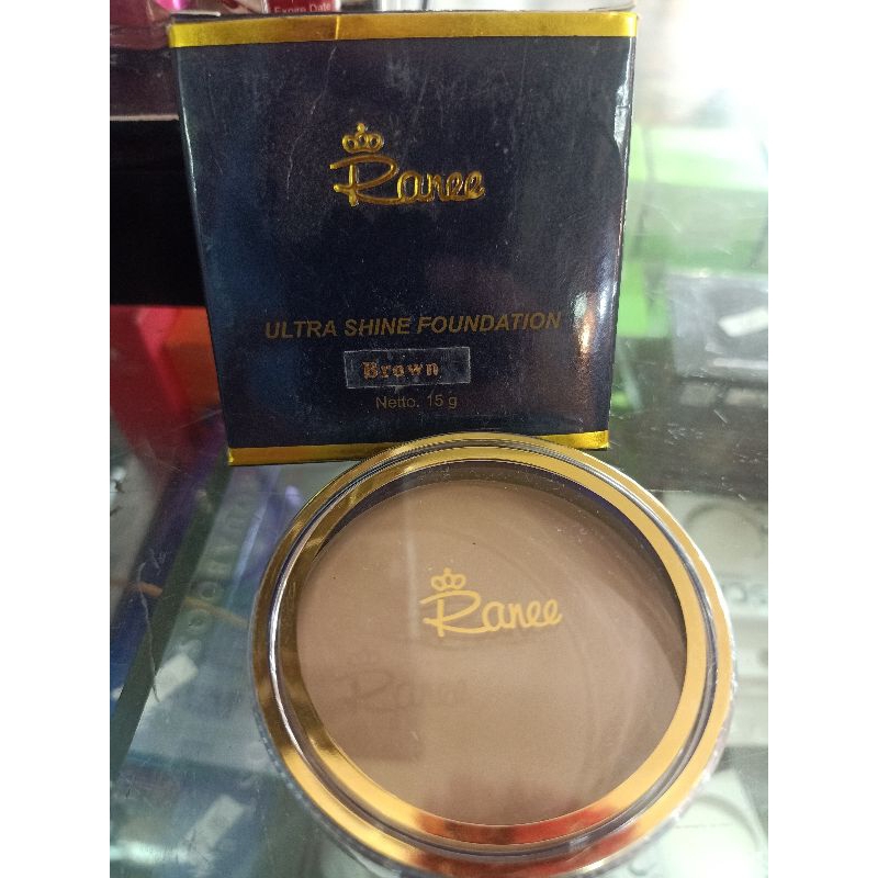 Jual Ranee ultra shine foundation Shade Brown ( No expired ) | Shopee ...