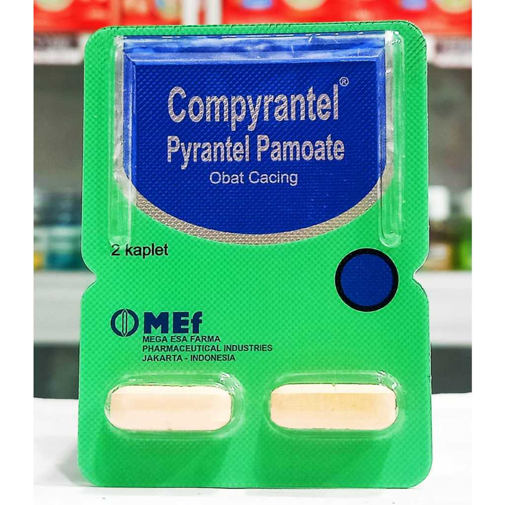 Jual COMPYRANTEL KAPLET 𝟏 𝐒𝐓𝐑𝐈𝐏 𝐈𝐒𝐈 𝟐 𝐊𝐀𝐏𝐋𝐄𝐓 - Obat Cacing Untuk Anak ...