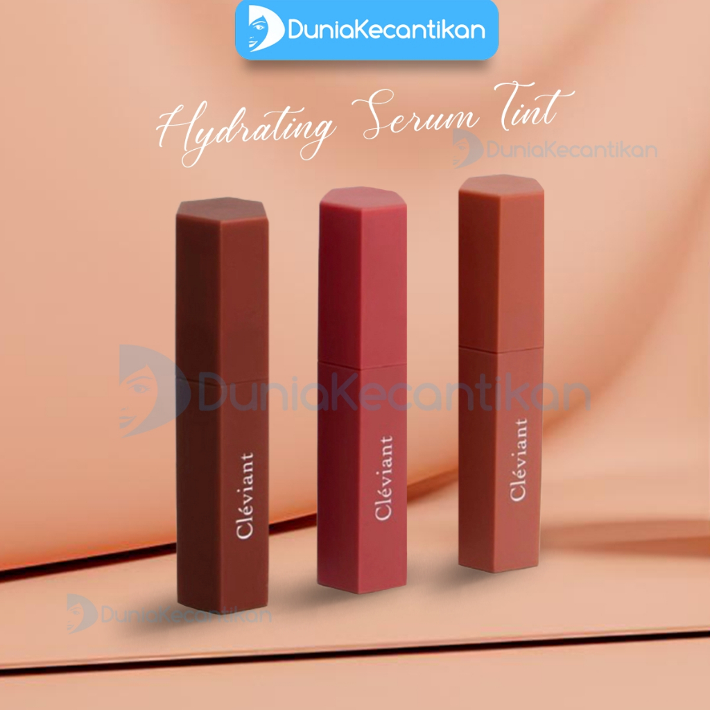Jual Cleviant Liptint Hydrating Serum Tint Lip Stain Melembabkan Bibir ...