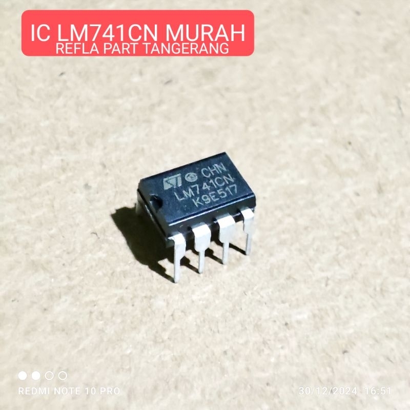 Jual IC Op-Amp LM741 / IC LM741 / LM741 / LM 741 / UA741 / UA 741 / 741 | Shopee Indonesia