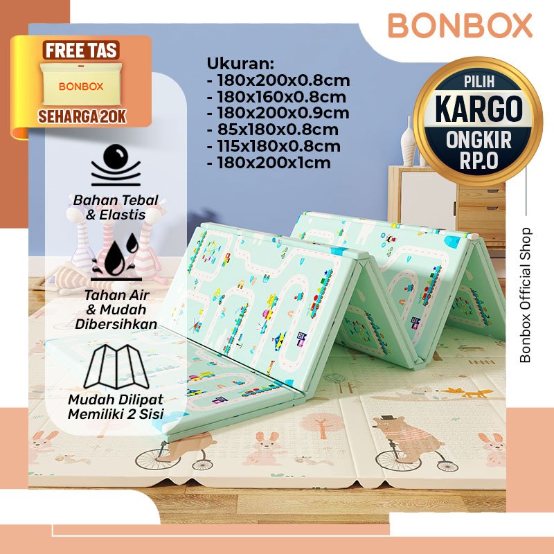 Jual Playmat High Quality Foldable Karpet Lipat Playmat Bayi Playmate ...